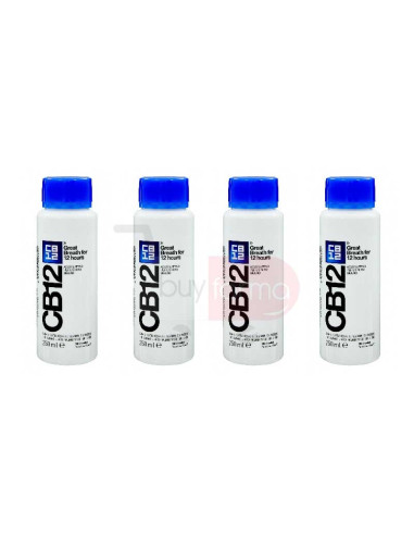 4X CB12 Collutorio Contro l'Alitosi da 250ml - Promo Pack Trattamento ...