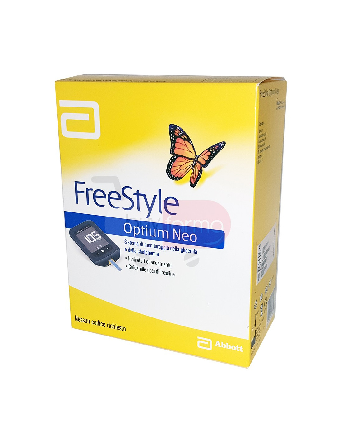 Abbott Freestyle Optium Neo - Kit Completo per il Test della Glicemia